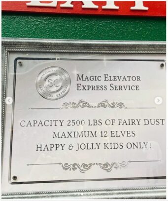 Santa’s Elevator Express - Natick Mall - Studio Artefact