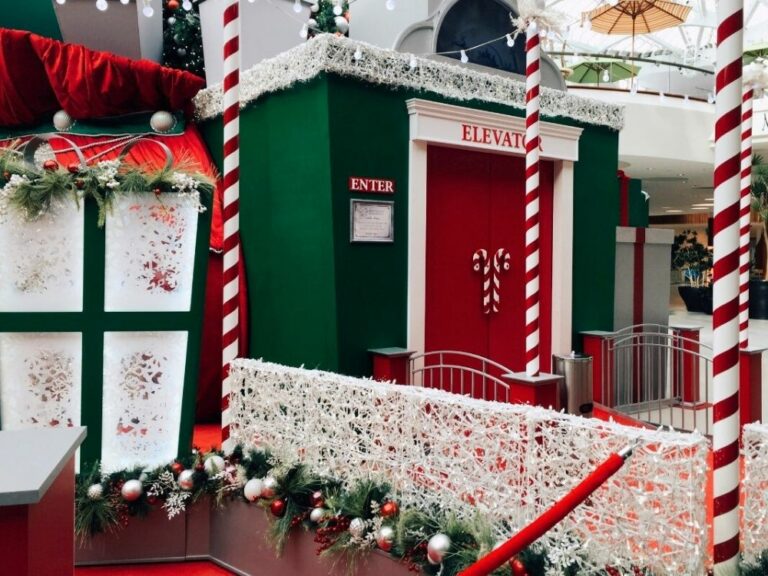 Santa’s Elevator Express - Natick Mall Holiday Experience - Studio Artefact