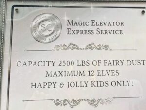 Santa’s Elevator Express - Natick Mall Holiday Experience - Studio Artefact