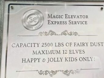 Santa’s Elevator Express - Natick Mall Holiday Experience - Studio Artefact