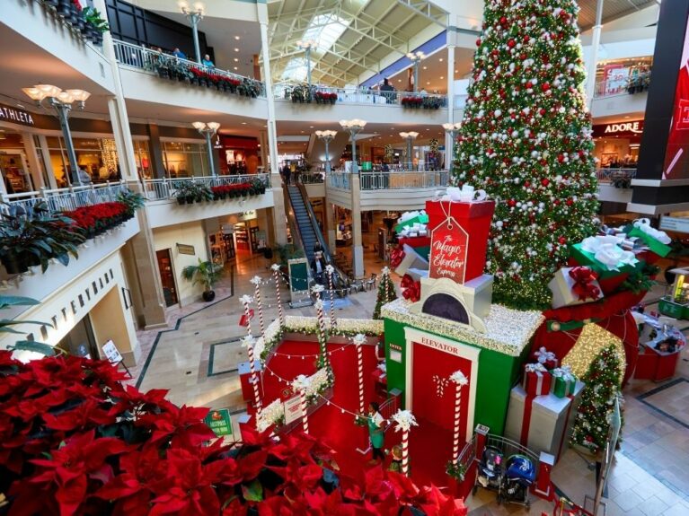 Santa’s Elevator Express - Natick Mall Holiday Experience - Studio Artefact