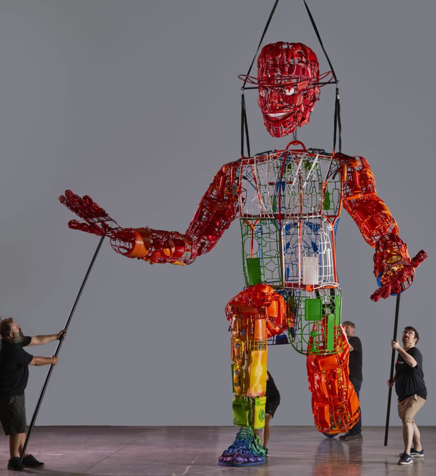 ECHO - Cirque du Soleil 3D Printed Giant Puppet - Studio Artefact